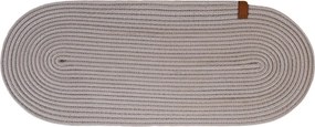 Taupe nášlapy na schody v sadě 16 ks 25x65 cm Milo – Vitaus