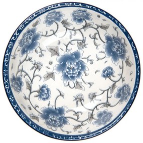Modro-bílá porcelánová miska Boefje – 19x7 cm