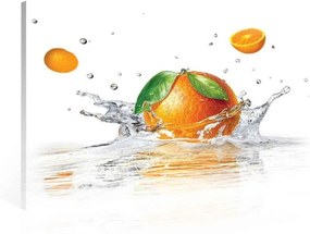 Postershop Obraz na plátně: Pomeranče - 75x100 cm