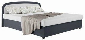 Čalouněná postel Zofie 180x200, šedá, včetně matrace