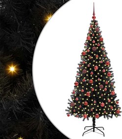 Vánoční stromeček Černá 180 cm PVC 3396478