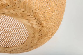 Designové závěsné svítidlo Lorelei 48 cm bambus