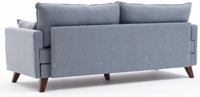 Hanah Home Rozkládací pohovka BELLA modrá 208 cm 825BLC1688