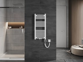 Mexen Mars, elektrické topné těleso 900 x 400 mm, 300 W, bílá, W110-5900-400-6300-20
