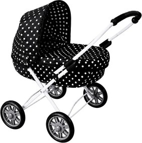 Dětský kočárek pro panenky New Baby Anička black