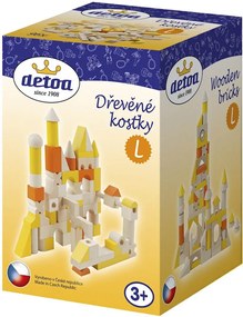 Dřevěné kostky detoa dřevěné kostky speciál l