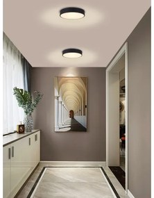 Immax NEO 07201L-LED Stmívatelné stropní svítidlo RONDATE 28W/230V černá Tuya+DO