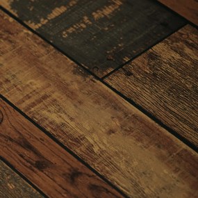 Jídelní set DEZI 1+2 - old wood / šedé kovové nohy