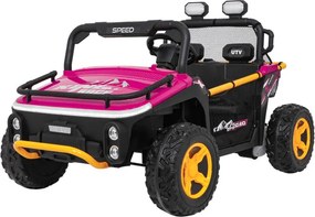 Elektrické autíčko Buggy UTV SPEED růžové