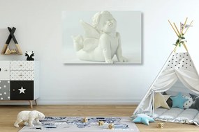 Obraz roztomilá soška anděla - 60x40 cm