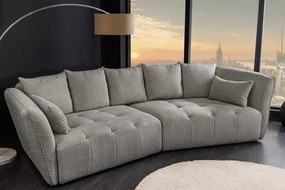 Designová sedačka Wellington 295 cm šedá