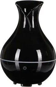 SIXTOL Bloom černý lesk / Aroma difuzer / 200ml / 6 W / Automatické vy