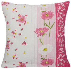 Bellatex Povláček krepový 40x40 cm Kopretina růžová