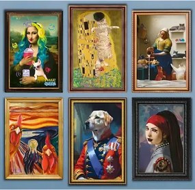 TREFL Puzzle Premium Plus Fun Art Collection / 6000 dílků / 136 × 132