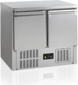 Tefcold GS91 – Saladeta chladicí stůl nerez, 2 dveřový, šířka 90 cm (16480) – záruka 2 roky