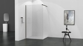 Variabilní sprchová zástěna MEXEN KIOTO 90x200 cm, 8 mm - čiré sklo