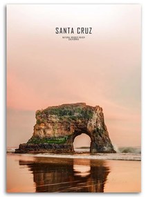 Obraz na plátně Horské jezero Santa Cruz - 70x100 cm