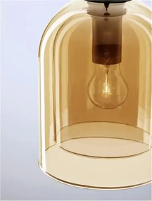 Lustr na lanku Velor 18 champagne