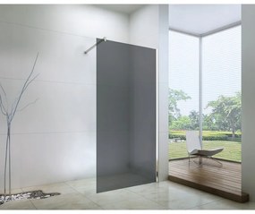 Mexen sprchová zástěna WALK-IN, 90 cm, šedá, 850-090-000-01-40