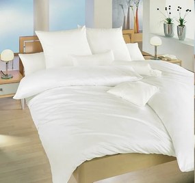 Povlečení bavlněné Deluxe Bílé TiaHome - 2x Polštář 90x70 cm, 1x Přikrývka 200x220cm