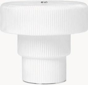 Ručně foukaná přenosná stolní LED lampa Ripple, stmívatelná