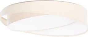 LED Stropní svítidlo GALAXY MODERN LED/24W/230V pr. 55 cm krémová/bílá