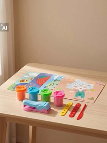 Sinsay - Kreativní sada s modelínou a kartami - vícebarevná
