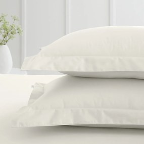 Povlaky na polštáře v sadě 2 ks z bavlněného perkálu 50x75 cm Cotton Percale – Bianca