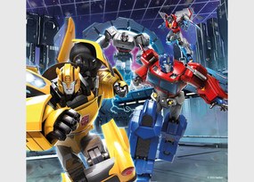 Dětská vliesová fototapeta na zed' Transformers | 300 x 270 cm | DDTD4P7805