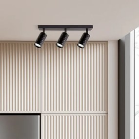 Brilagi - LED RGBW Stmív. bodové svít. SELE DIAMANT 3xGU10/4,8W/230V černá