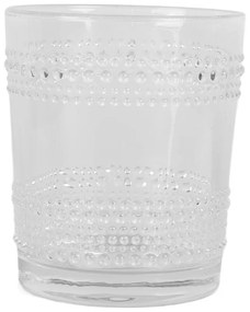 Transparentní sklenička na vodu - Ø 9*10 cm / 300 ml