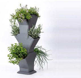 Plastia TREE - samozavlažovací vertikální květináč