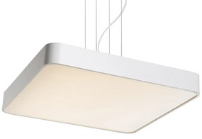 RENDL R11291 MENSA LED závěsné svítidlo, hranatá technická bílá