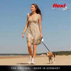 Flexi One M pásek 5m bílo-černé / Vodítko