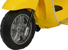 Elektrický skútr Vespa ROMA žlutý
