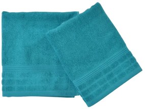 Praktik Ručník a osuška RINGO 450 g/m2  Osuška RINGO 70x140 cm smaragdová