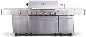 Plynový gril G21 Nevada BBQ kuchyně Premium Line, 8 hořáků + zdarma redukční ventil