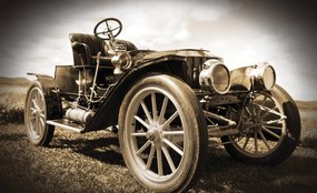 Fototapeta - Antik Car (254x184 cm)