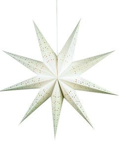 Markslöjd | Markslöjd 700321 - Vánoční dekorace SOLVALLA 1xE14/25W/230V bílá 100 cm | ML0894