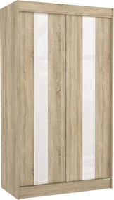 ADRK Furniture Skříň posuvná se zrcadlem KAREN 120 ADRK-SW-KAR-S-WL-120