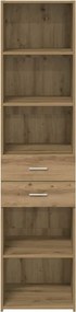 Vysoký bufet Artisanový dub 45 x 42,5 x 185 cm Kompozitní dřevo 3402639