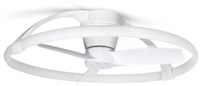 Mantra 7801 Nepal Mini, stropní svítidlo s ventilátorem a dálkovým ovladačem, LED 55W 2700K-5000K, ventilátor 30W, bílá