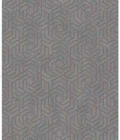 Vliesová tapeta geometrická šedá, zlato-růžová 32609 / Tapety na zeď City Glam (0,53 x 10,05 m) Marburg