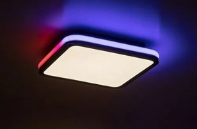 Rabalux 71399 funkční stropní LED svítidlo Serkan 43W, černá/bílá