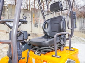 Kolový kloubový minidumper  BGKD1500 Kubota