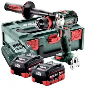 Metabo - 18V AKU vrtačka s příklepem, 2x aku 5,5 Ah LiHD, nabíječka 602361660