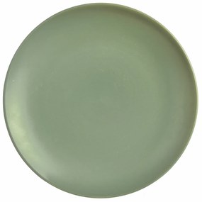 Talíř ker. mělký ALFA kulatý pr. 27 cm zelená
