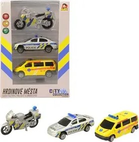 City Collection Sada motorka, auto, dodávka / Sada / Kov, plast / Svět