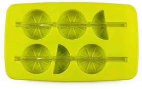 Forma silikon na led s brčkem, citrón, zelená