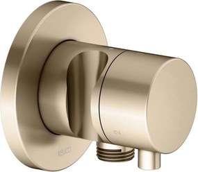 Keuco IXMO Comfort - Přepínací ventil pod omítku, pro 3 spotřebiče, s připojením a držákem sprchy, kartáčovaný bronz 59548031201